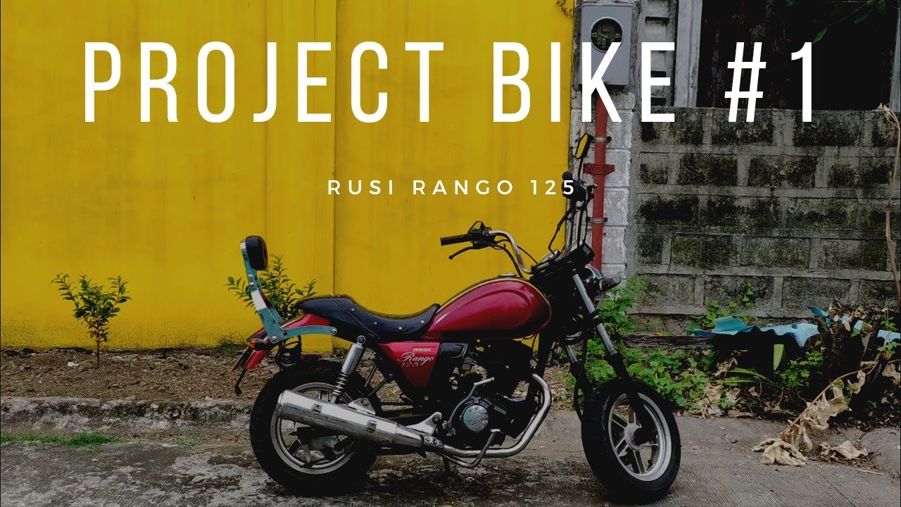 Project bike #1 | Rusi Rango 125 | #fuckstock #customculture - YouTube