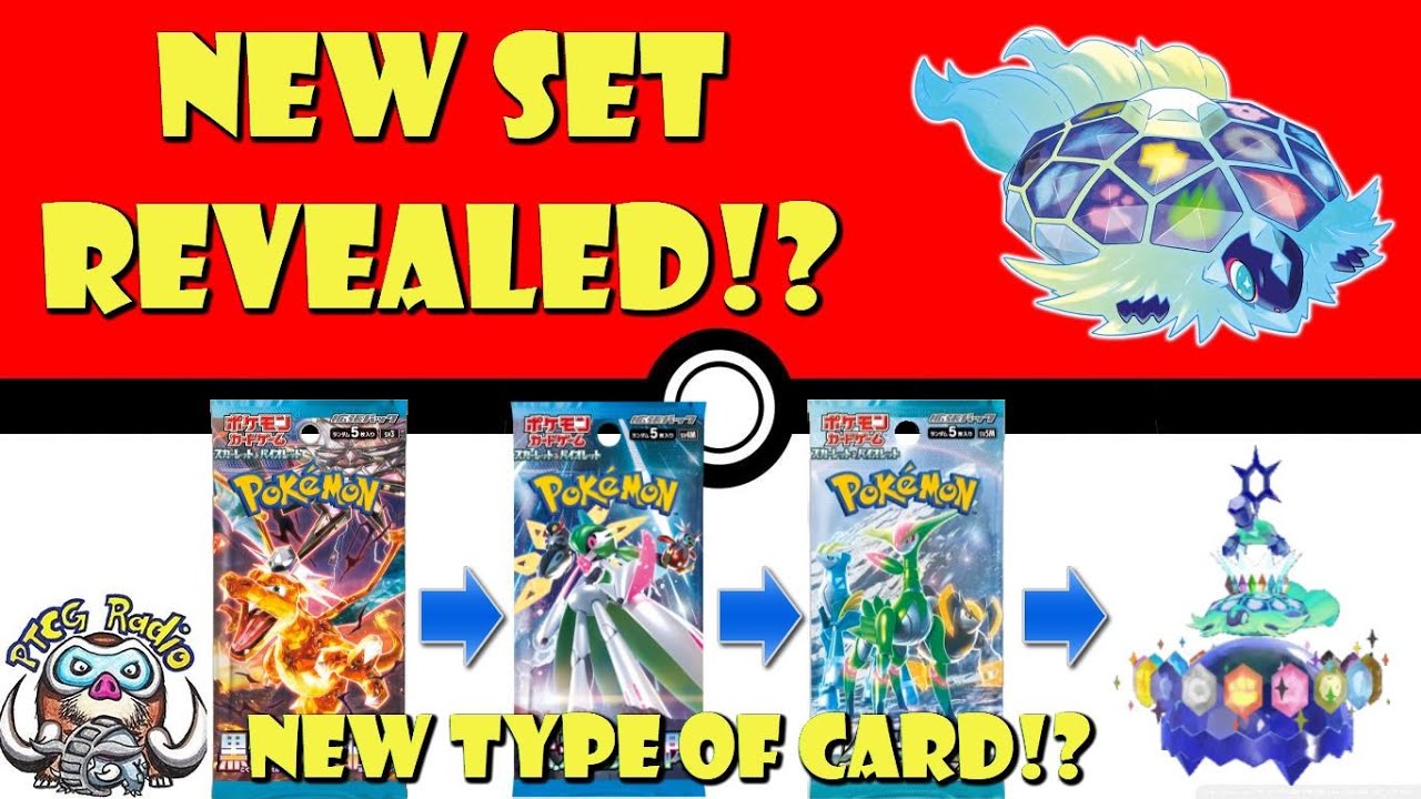 New Pokémon TCG Set Revealed!? Terapagos!? New Type of Card!? (Pokémon ...