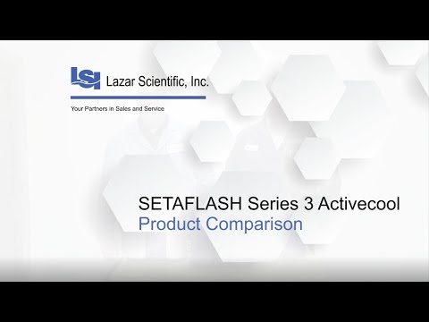 Setaflash Series3 ActiveCool Flash Point Model Comparison - YouTube