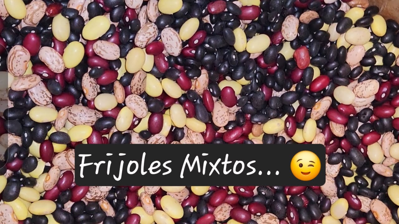 Cociendo FRIJOLES mixtos... - YouTube