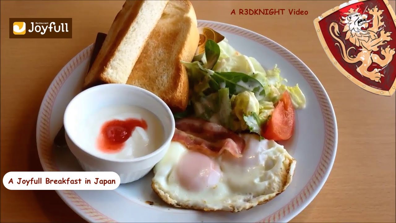 Joyfull Restaurant- A Joyfull breakfast in Japan - YouTube