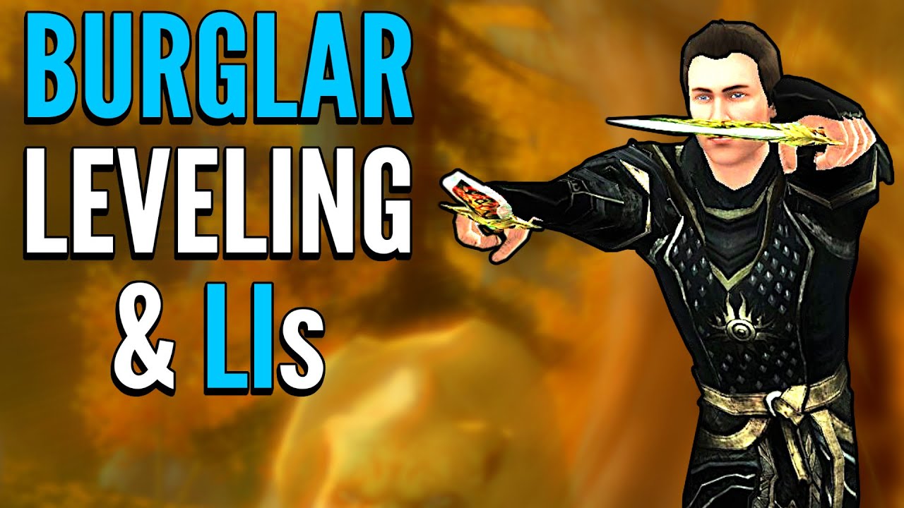 LOTRO Burglar Leveling - Correcting My Mistakes! - YouTube