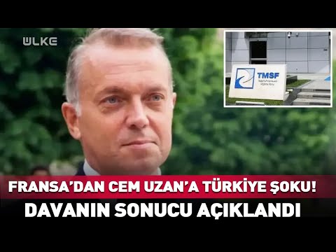 Fransa'dan Cem Uzan'a Türkiye Şoku! #haber