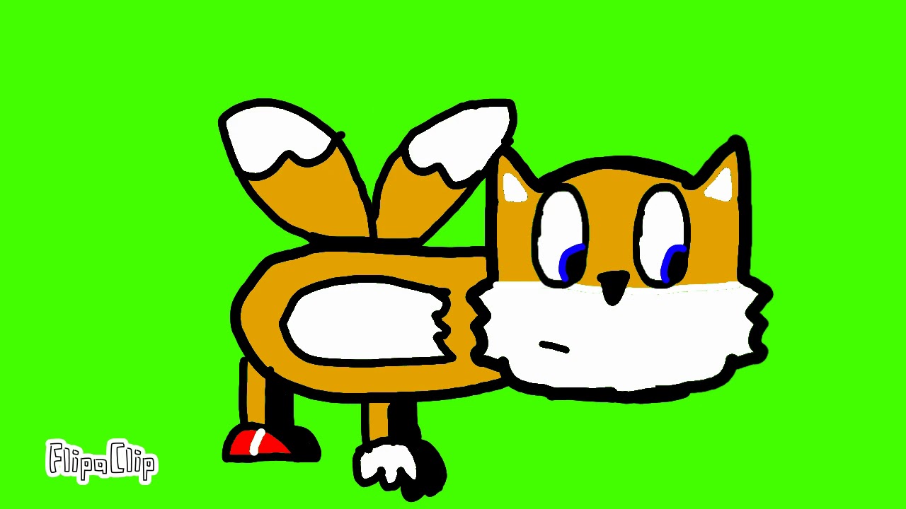 Tails flying Green screen - YouTube