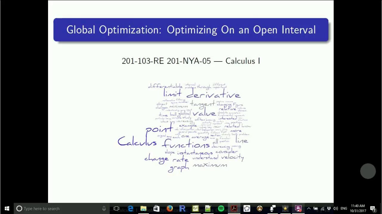 3.3.8 Optimization on an Open Interval - Applying Different Strategies ...