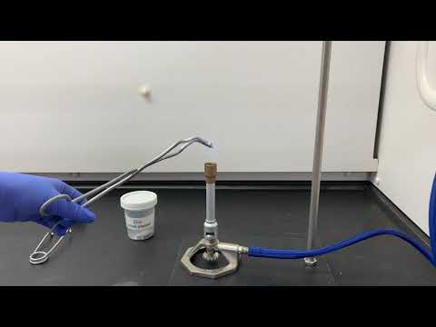 Zinc burning - YouTube