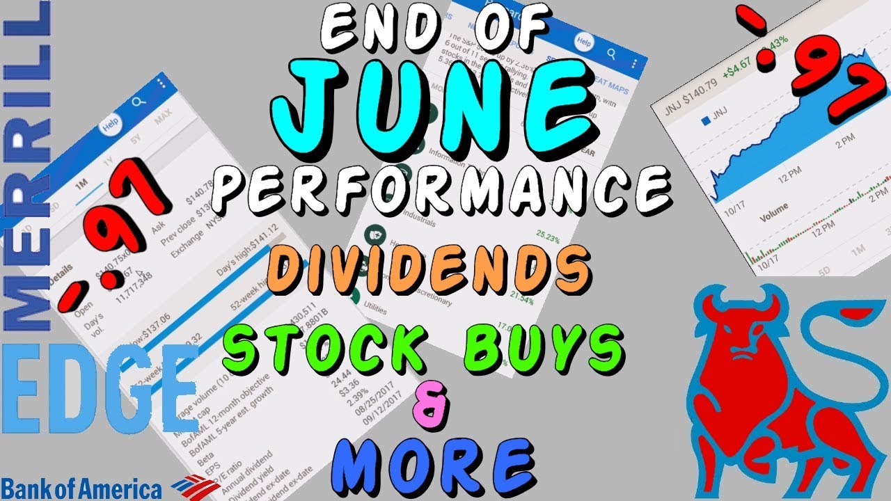 Merrill Edge IRA & Roth IRA June 2018 $8485.33 End of Month Stock ...