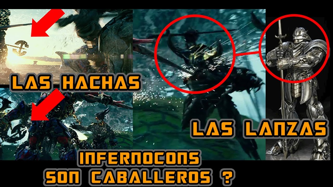 LOS INFERNOCONS SON CABALLEROS? Transformers The Last Knight - ANALISIS ...