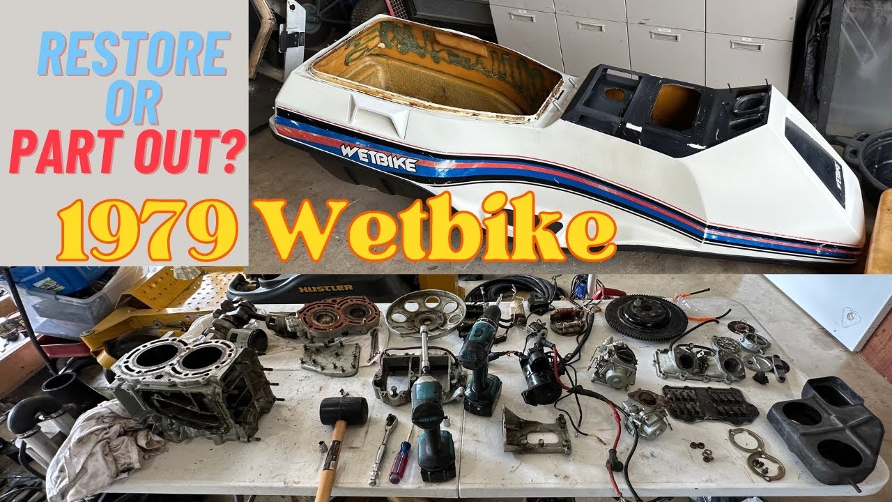 Vintage 44 Year Old Wet Bike Rebuild - Part 2 - Restore or Part Out ...