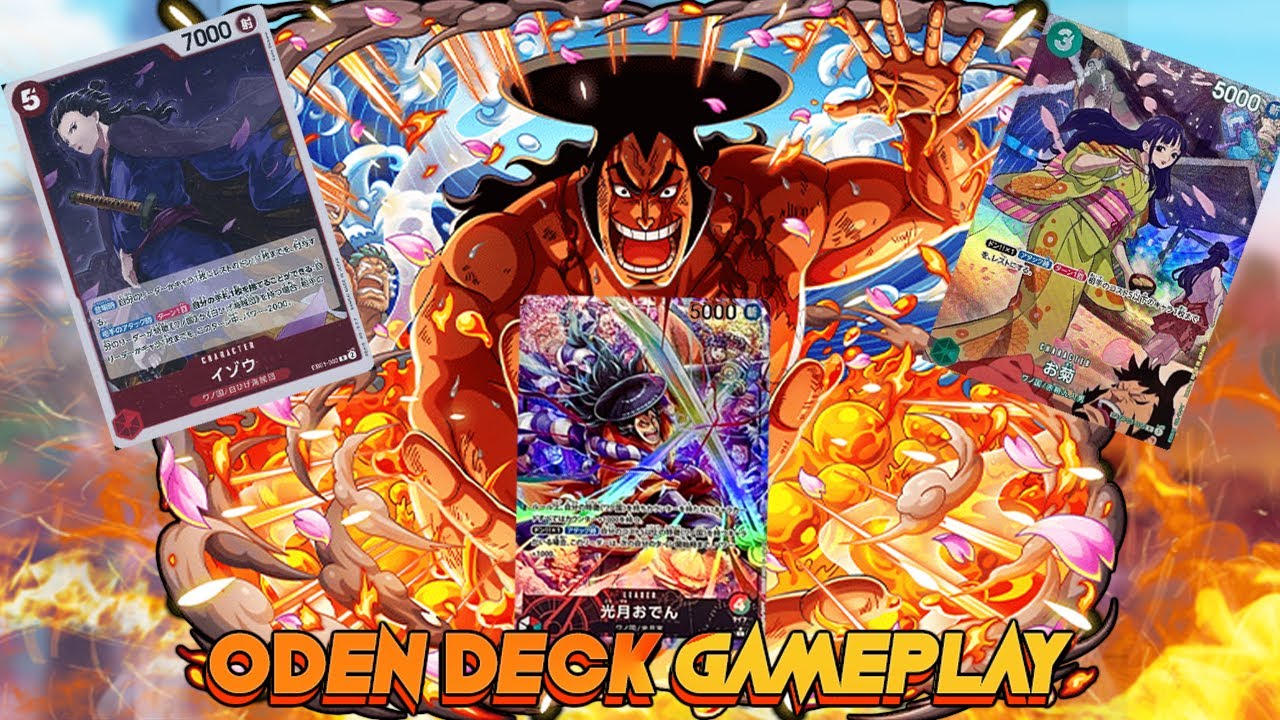 Red/Green Kozuki Oden Deck Game play - YouTube