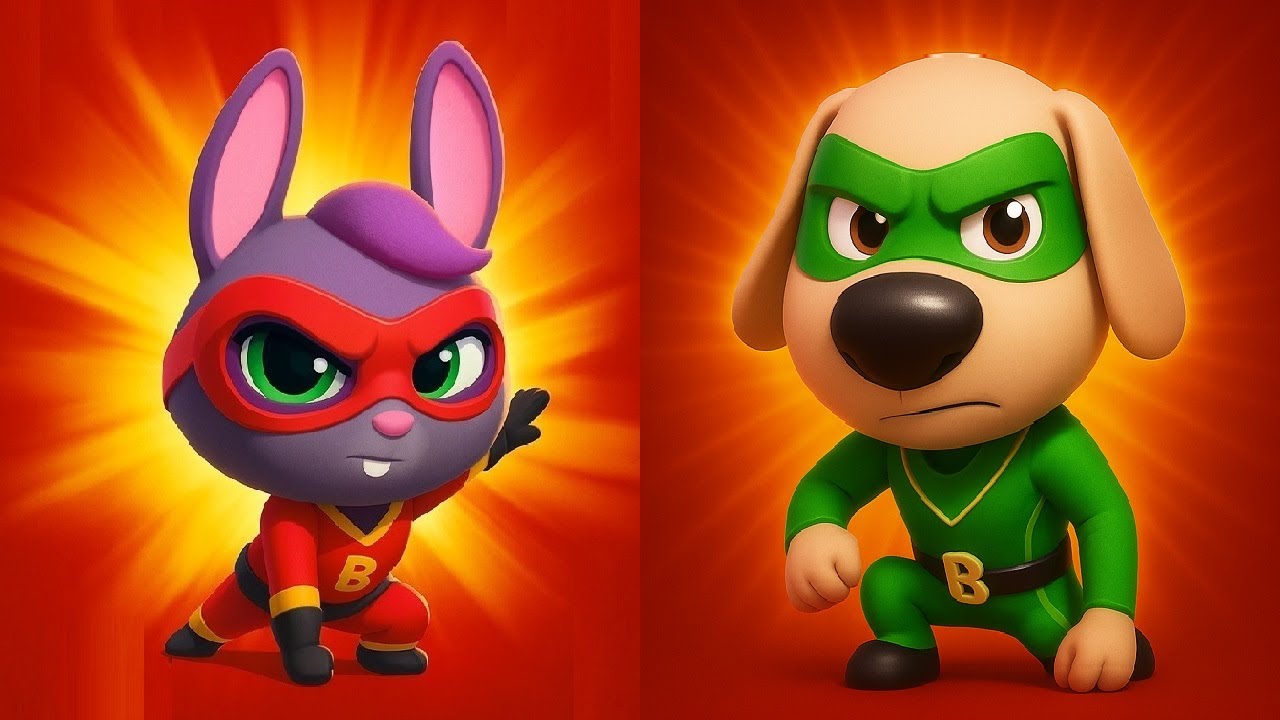 Talking Tom Hero Dash New Update 2025 New Character SUPER BECCA VS ...