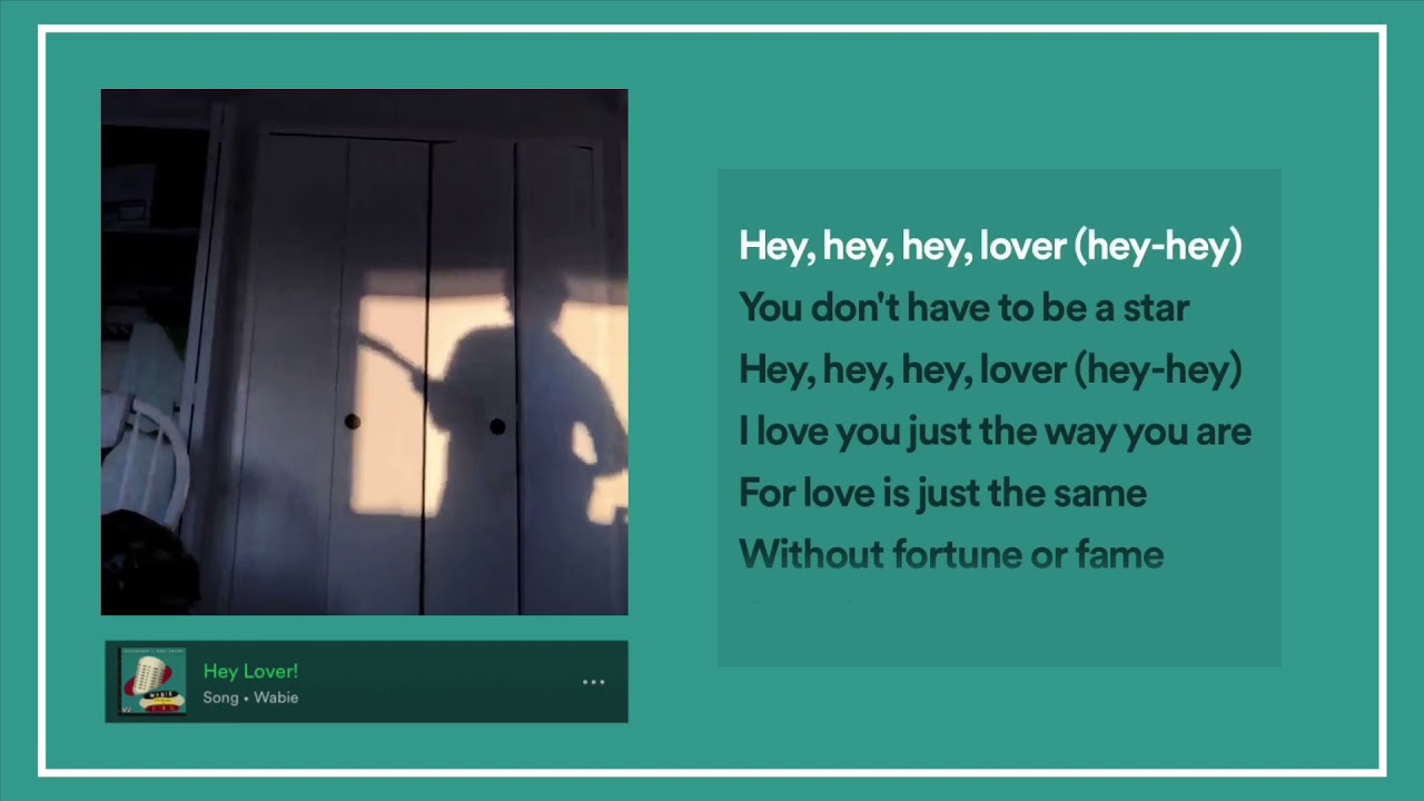 [Lyrics] Wabie - Hey Lover! - YouTube