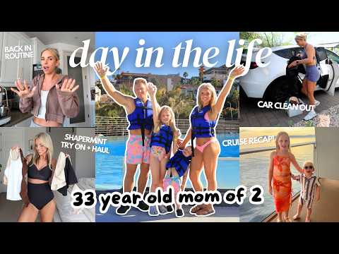 Day In The Life of a Mom / Back To Routine, Swimming With Dolphins, Cruise Recap, Shapermint Haul