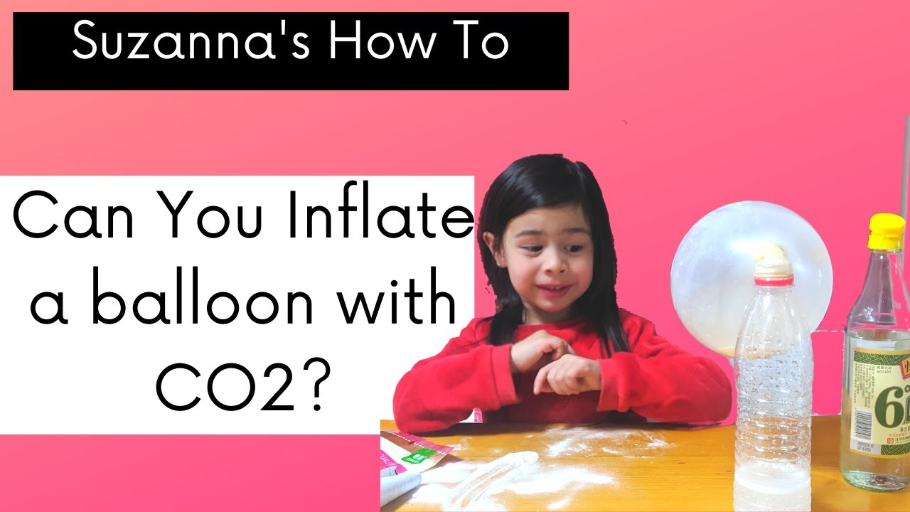 How to inflate a balloon with CO2 - YouTube