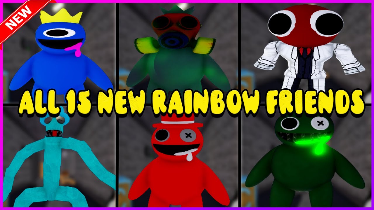 [🎉UPDATE🎉] Rainbow Friends Morphs - How To Get ALL 15 NEW RAINBOW ...