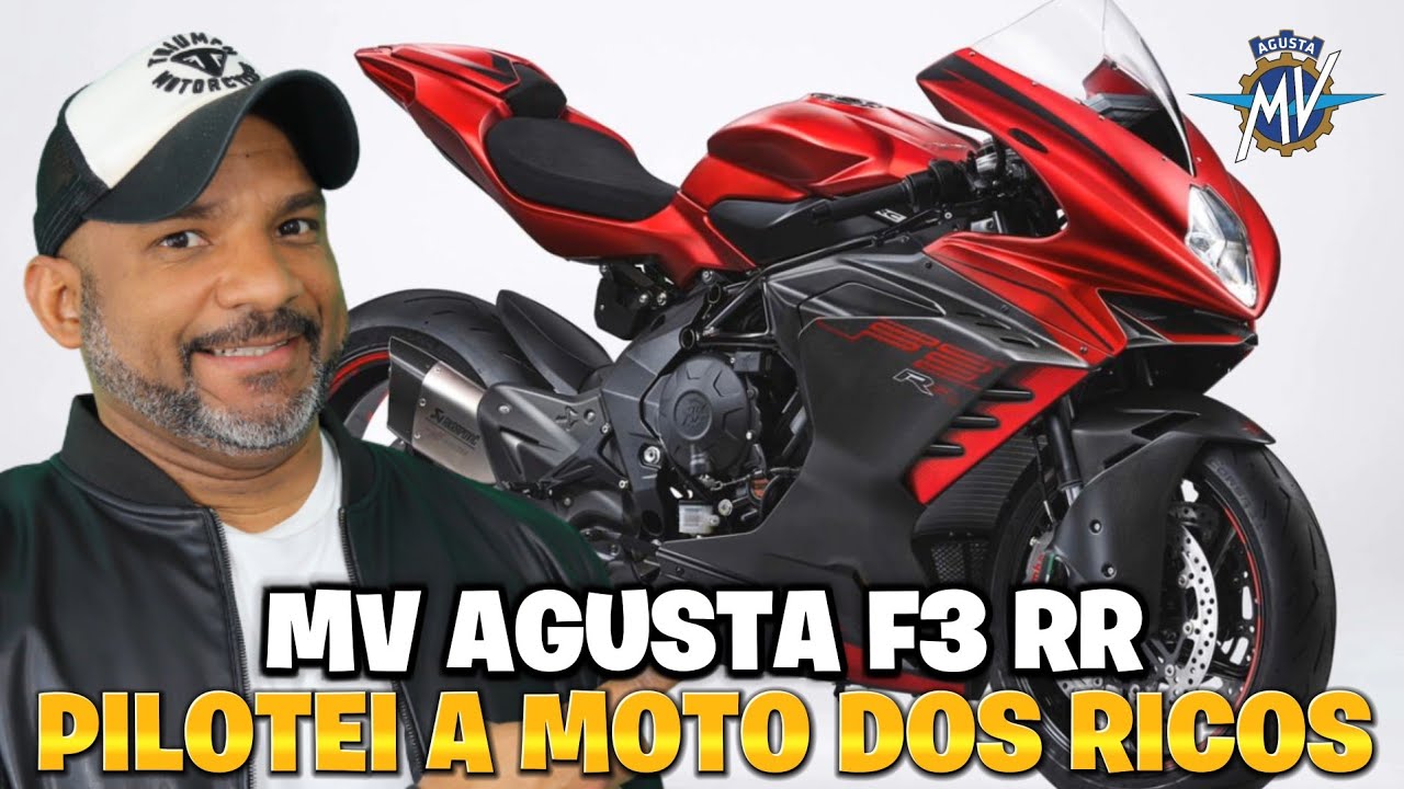 A Moto dos Ricos! Test Ride na MV Agusta F3 RR - Uma Verdadeira Joia ...