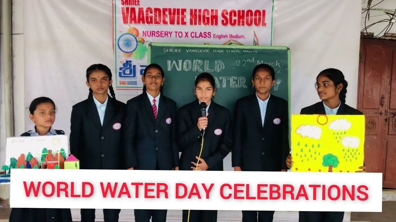 World Water Day 22 March 2022 Celebration’s - YouTube