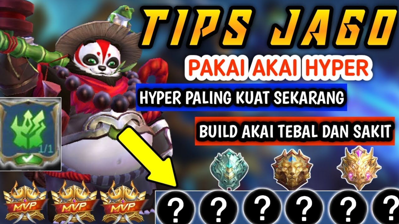 CARA MAIN HYPER AKAI 2022-BUILD AKAI TERSAKIT DAN TRKUAT-BUILD AKAI ...
