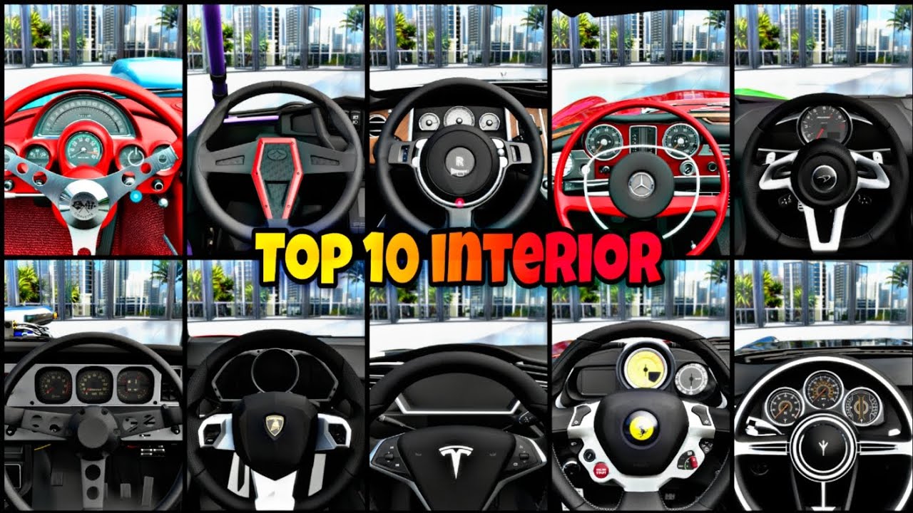 Top 10 car interior design in Forza Horizon 3 (Part 1) #fh3 - YouTube