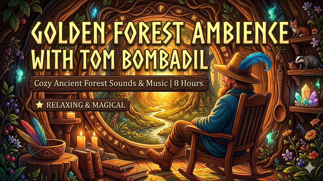 BOMBADIL | 1 Hour of Forest Spirit Ambience for Deep Focus 🍃 Study ...