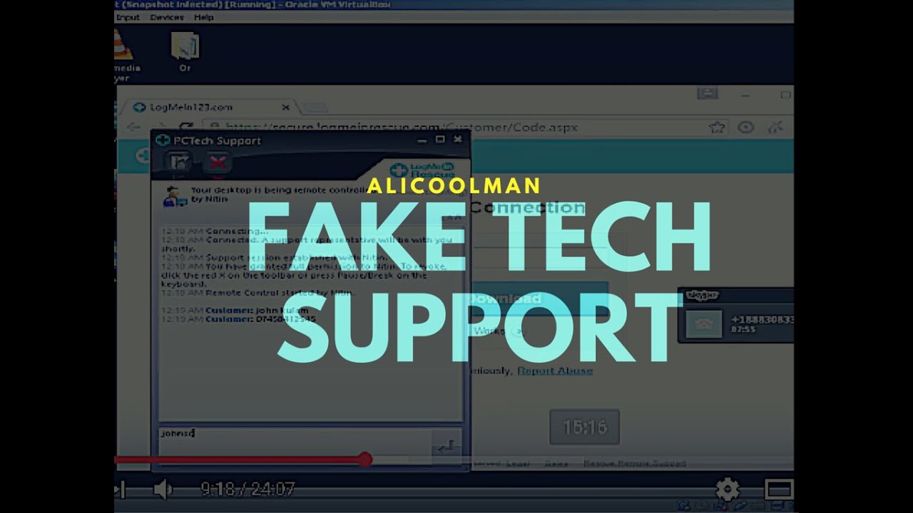 Fake Tech Support Scammer Exposed (scam baiting) - YouTube