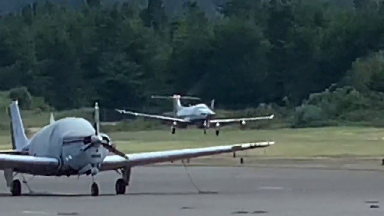 LifeFlight fixed wing bouncing on Landing - YouTube