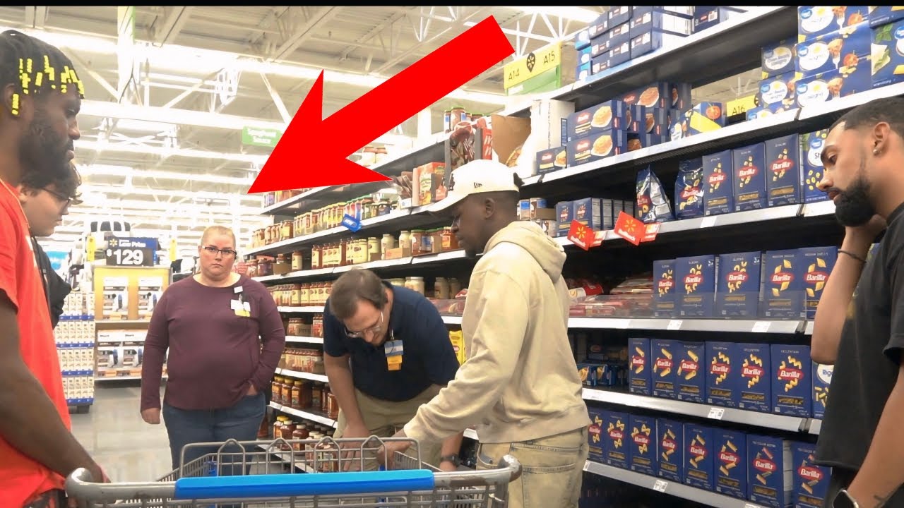 Angry Walmart Lady Pressed Us! - YouTube