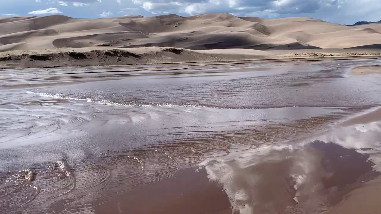 River Surge Flow - Great Sand Dunes National Park - YouTube