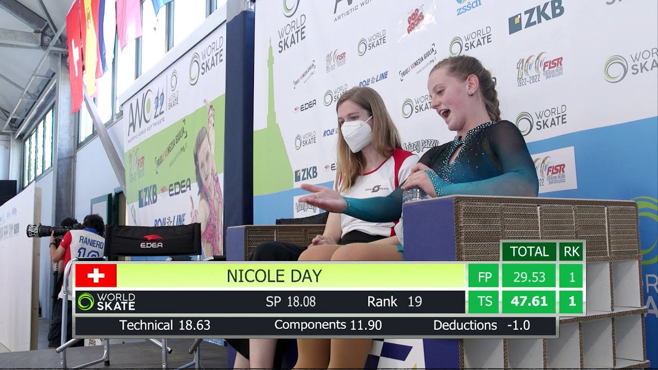 AWC22 - Nicole Day - Free: Long Program (18.05.2022) - YouTube