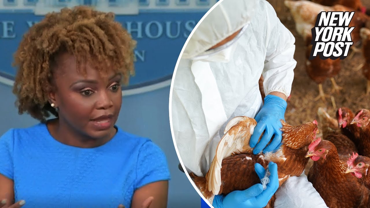 Karine Jean-Pierre takes opportunity to identify as vegetarian while taming bird-flu concerns ...