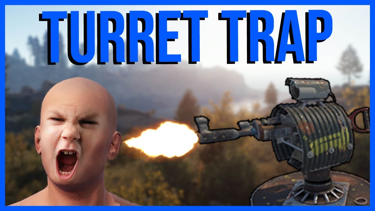 Rust Turrets - Turret Trap Set Up - YouTube