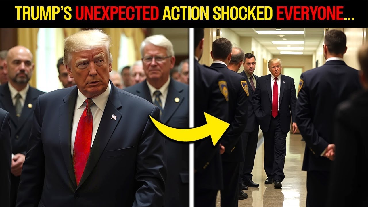 Trump Walks Into Secret Service Headquarters: What Happens Next SHOCKS ...