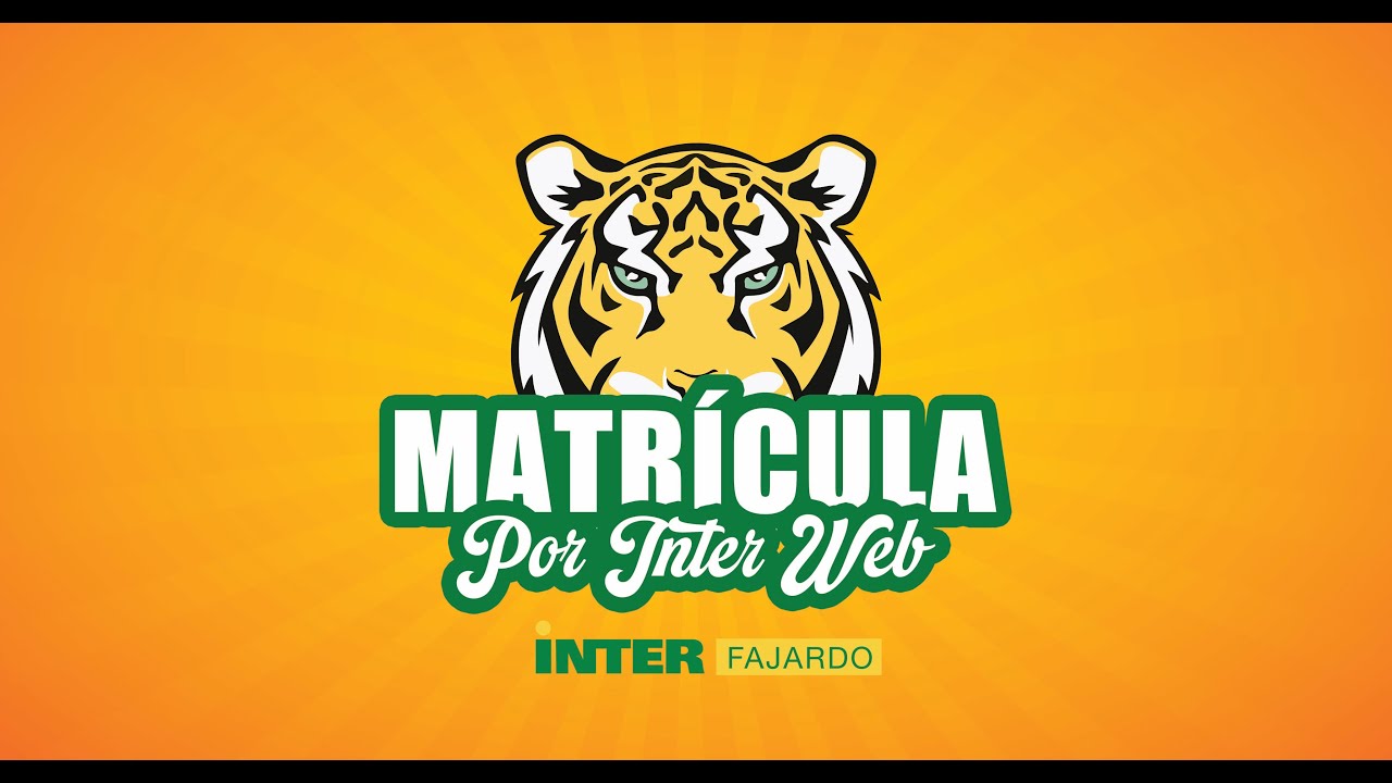 COMO HACER MATRICULA POR INTER WEB - YouTube