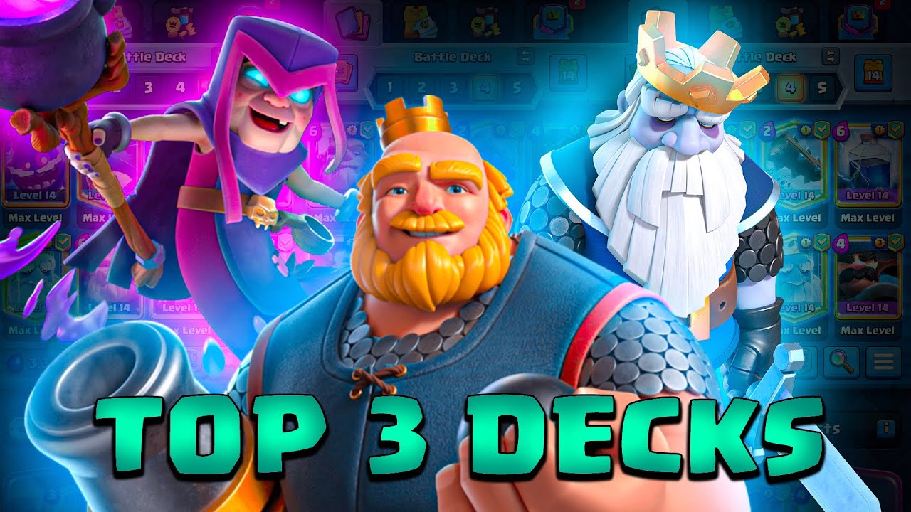 TOP 3 BEST ROYAL GIANT DECKS FOR NEW SEASON😎 -Clash Royale- - YouTube