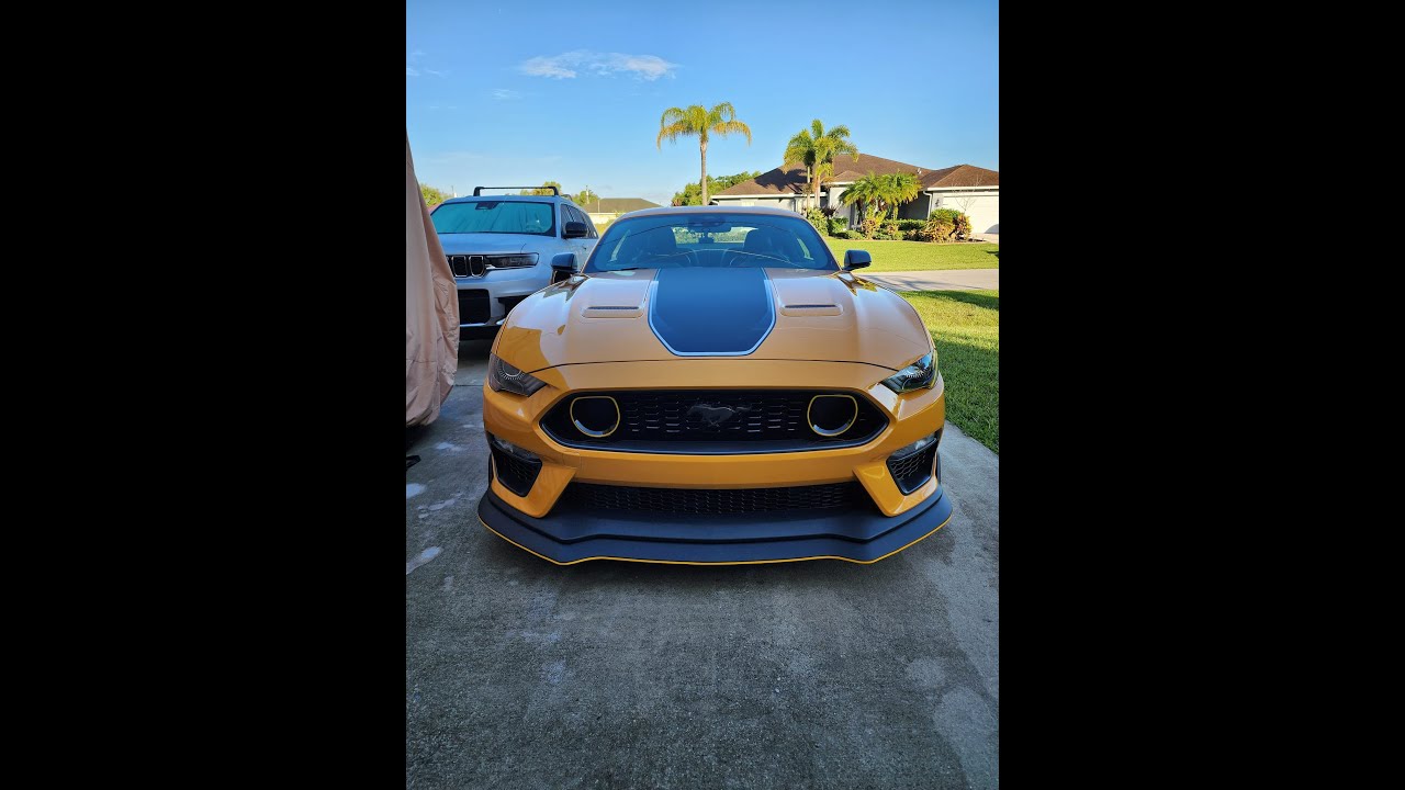 2022 Ford Mustang Mach 1 full Bemaro decal ground effects kit, badge ...
