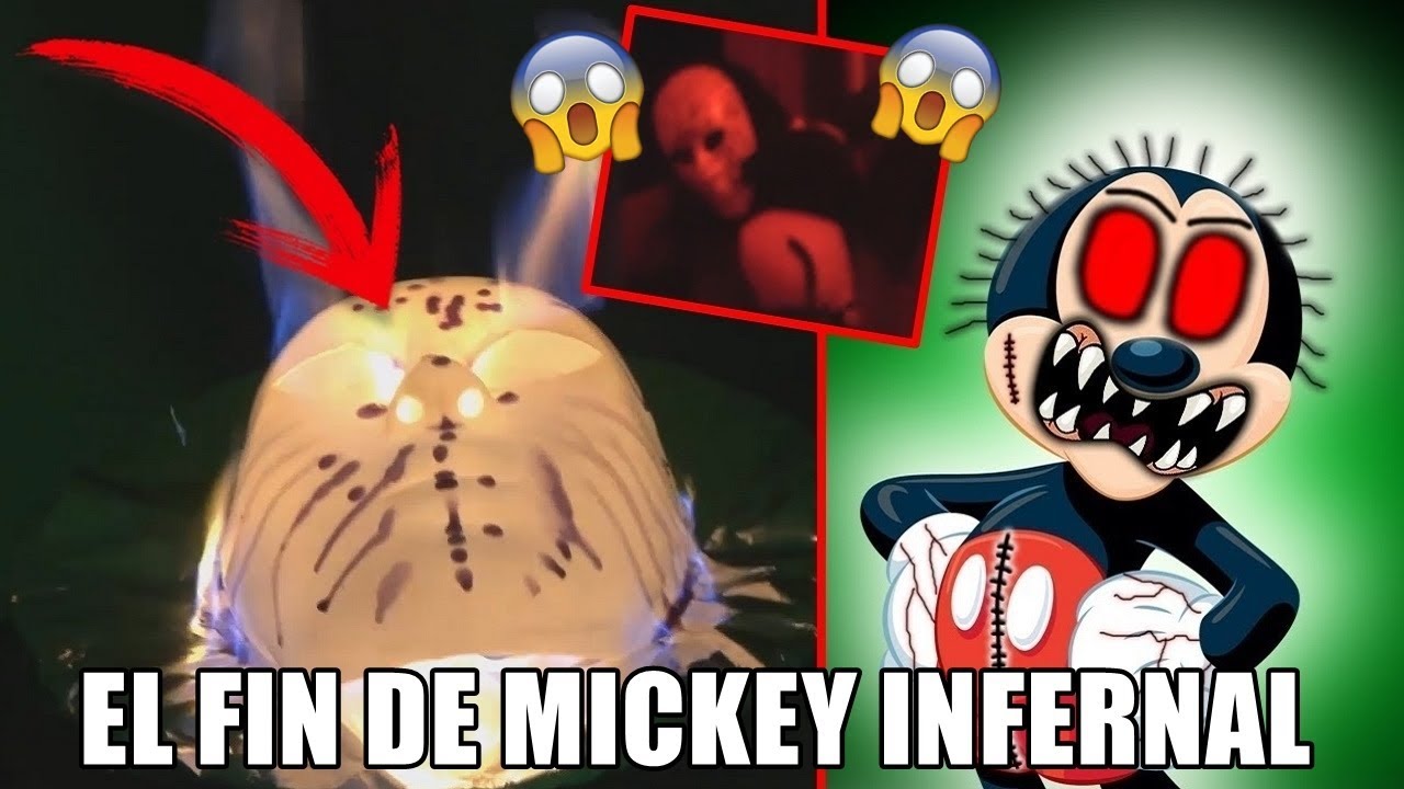 EL MICKEY MOUSE INFERNAL se SACRIFICA y derrota al demonio SOMBRA - YouTube
