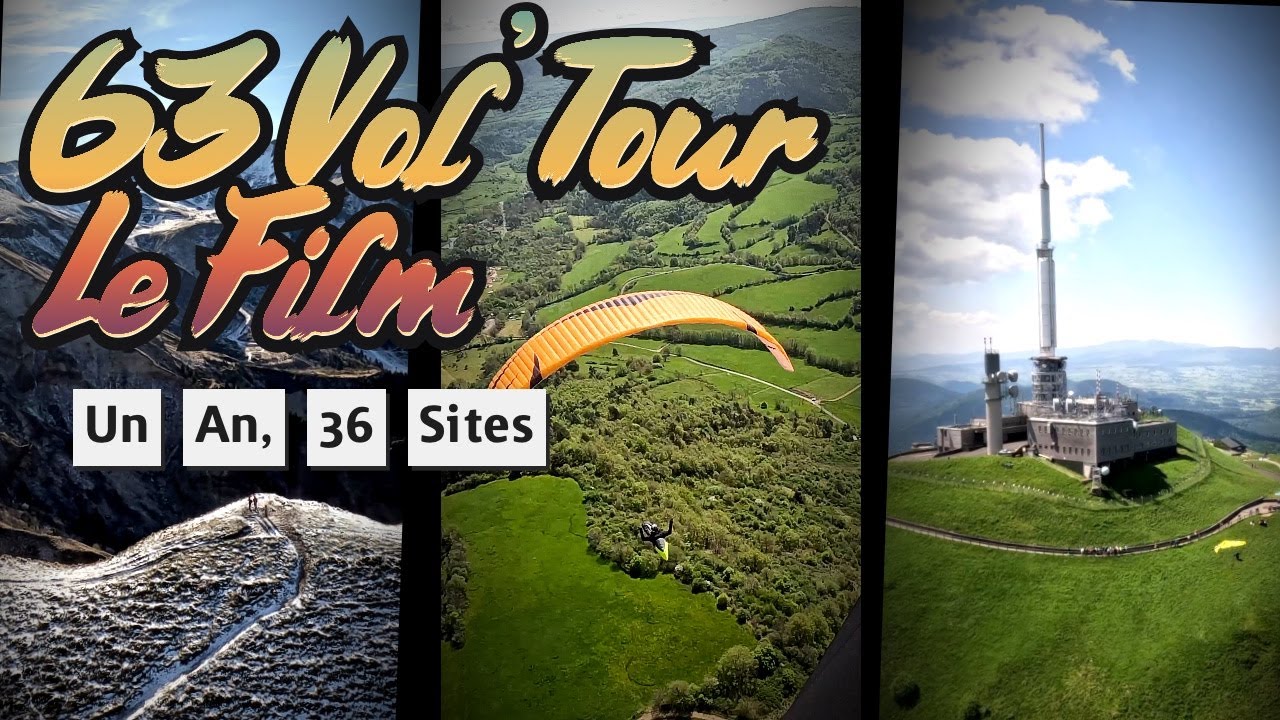 63 Vol'Tour, une année, 36 sites en Auvergne - YouTube