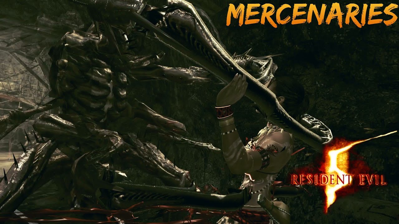 This The Real Hunger Games Resident Evil 5 Mercenaries #5 - YouTube