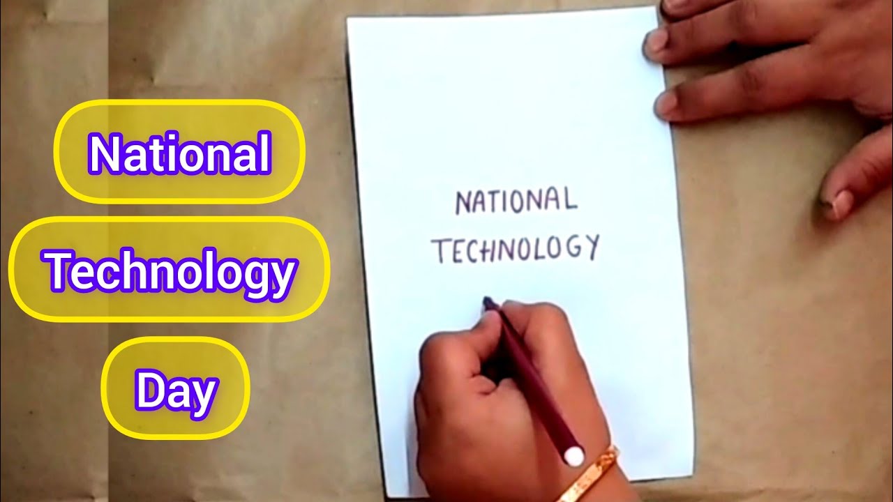 National Technology Day Drawing || How to draw National Technology Day ...