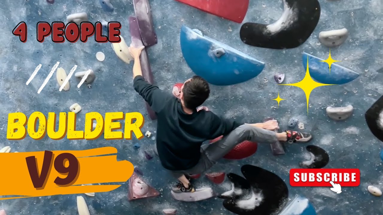 V9 leaves everyone on the laying on the mats in exhaustion | Bouldering ...