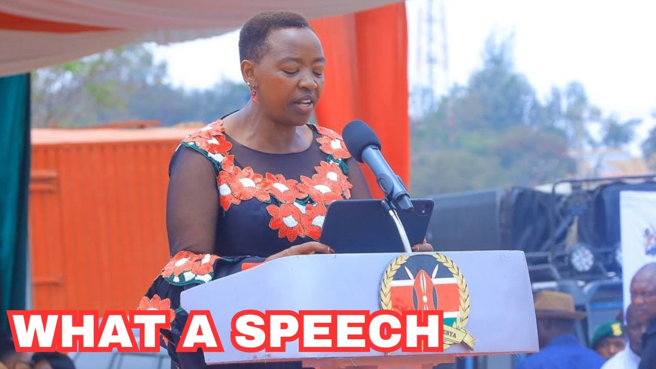 Rachel Ruto delivers great speech in Homa Bay during the International ...