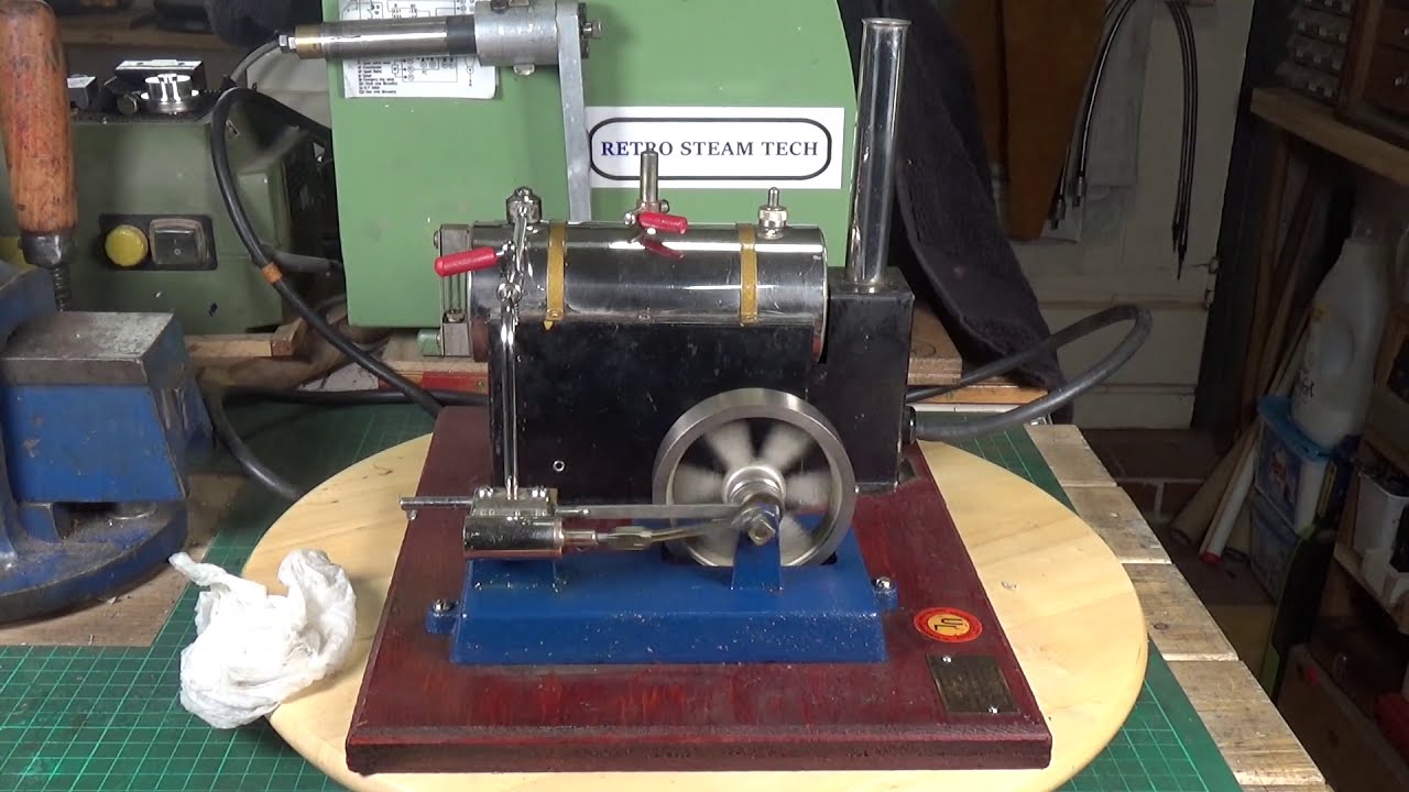 Jensen 25 Model Steam Engine - YouTube