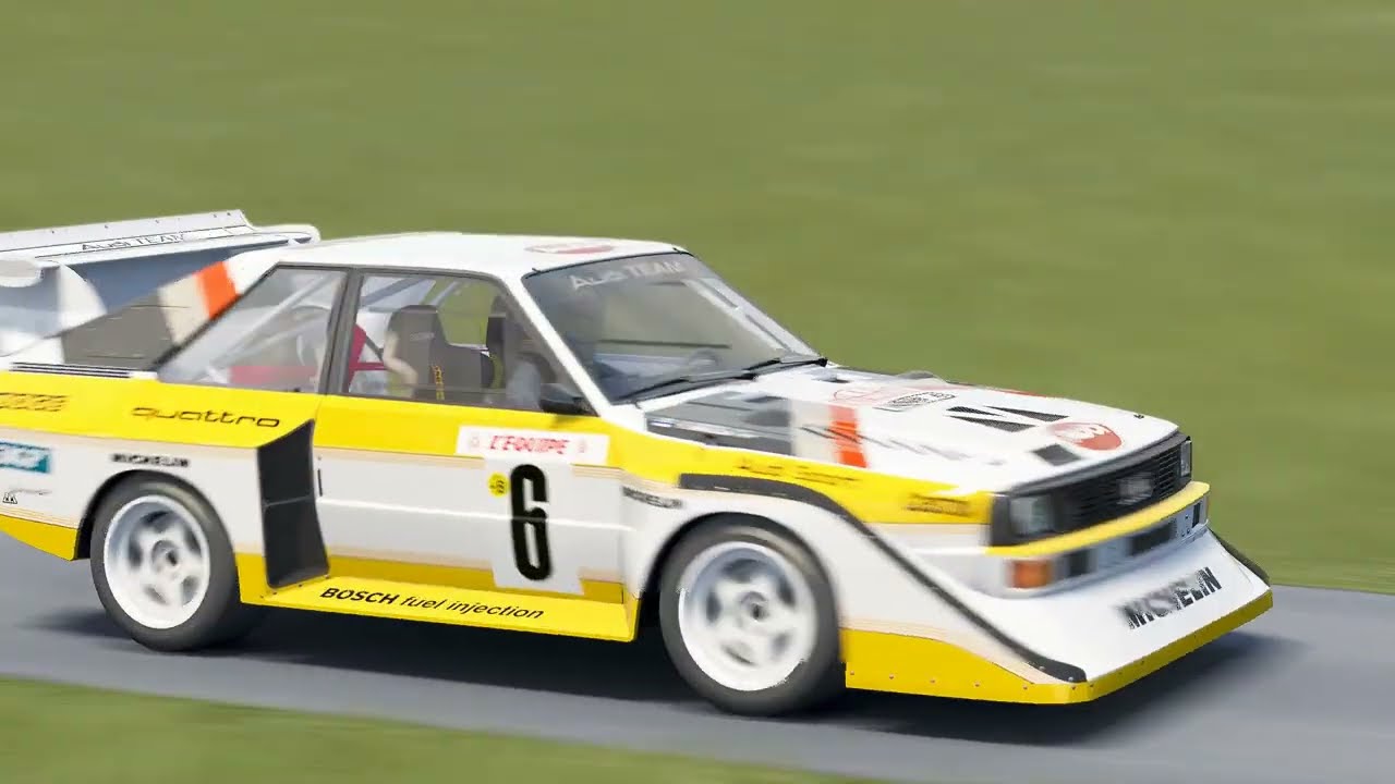 Aspertsham - Rally layout - Replay - YouTube