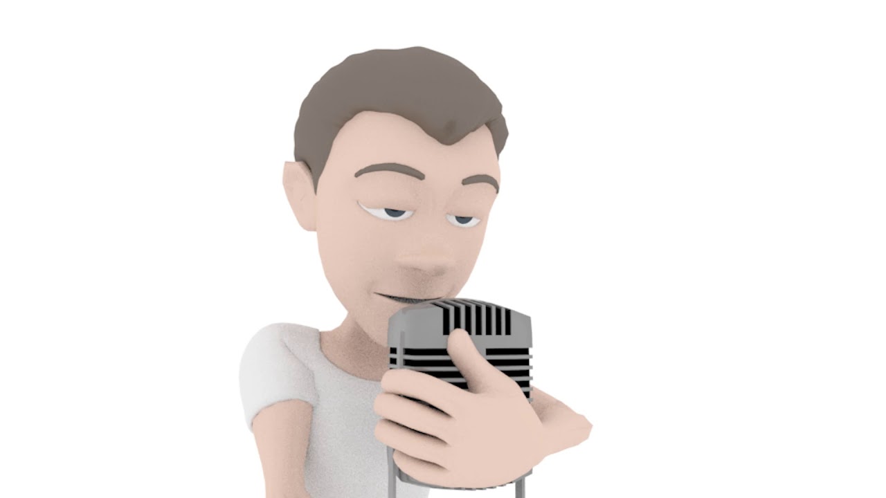 Singer Animation; small part rendered. - YouTube