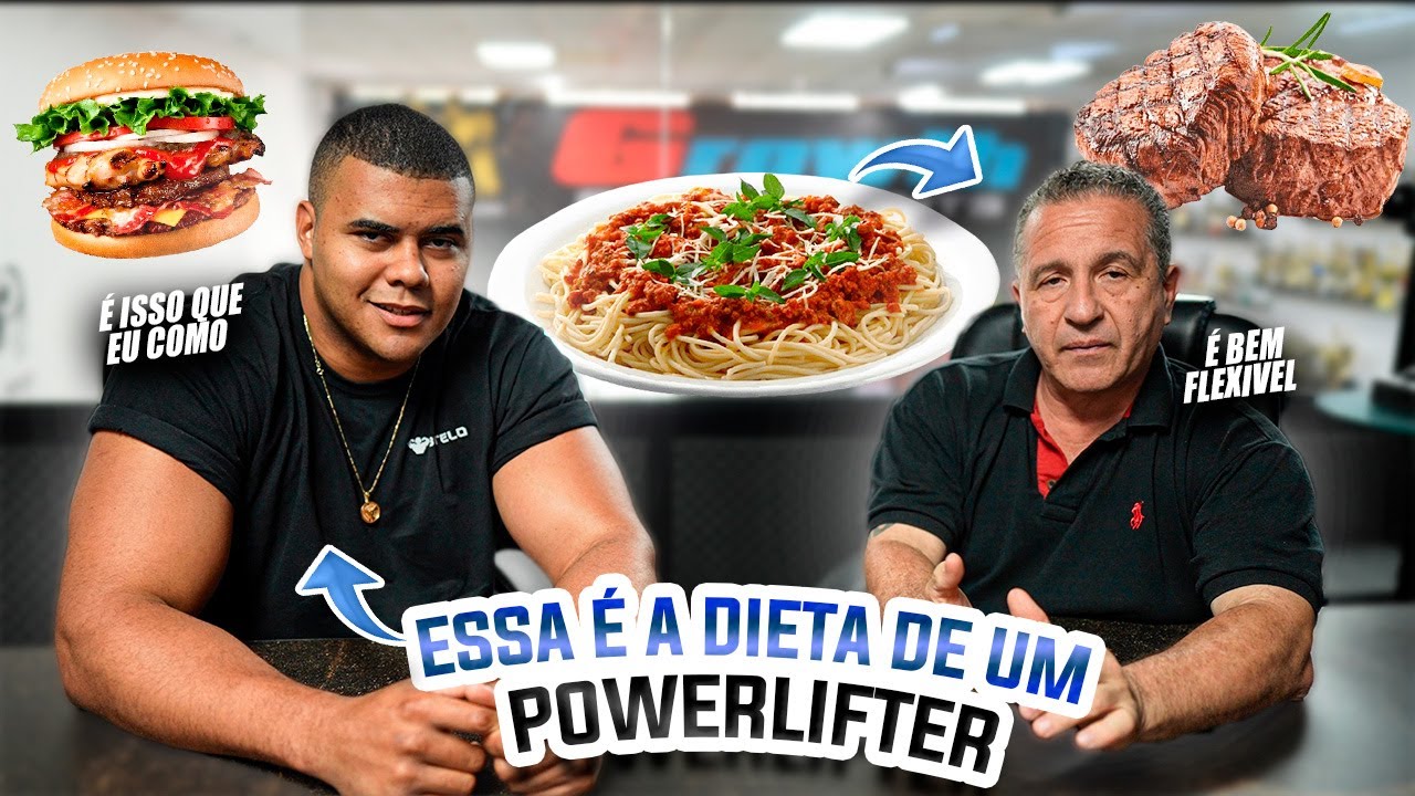 DORIA E BITELO EXPLICAM COMO É A DIETA DE UM POWERLIFTER - YouTube