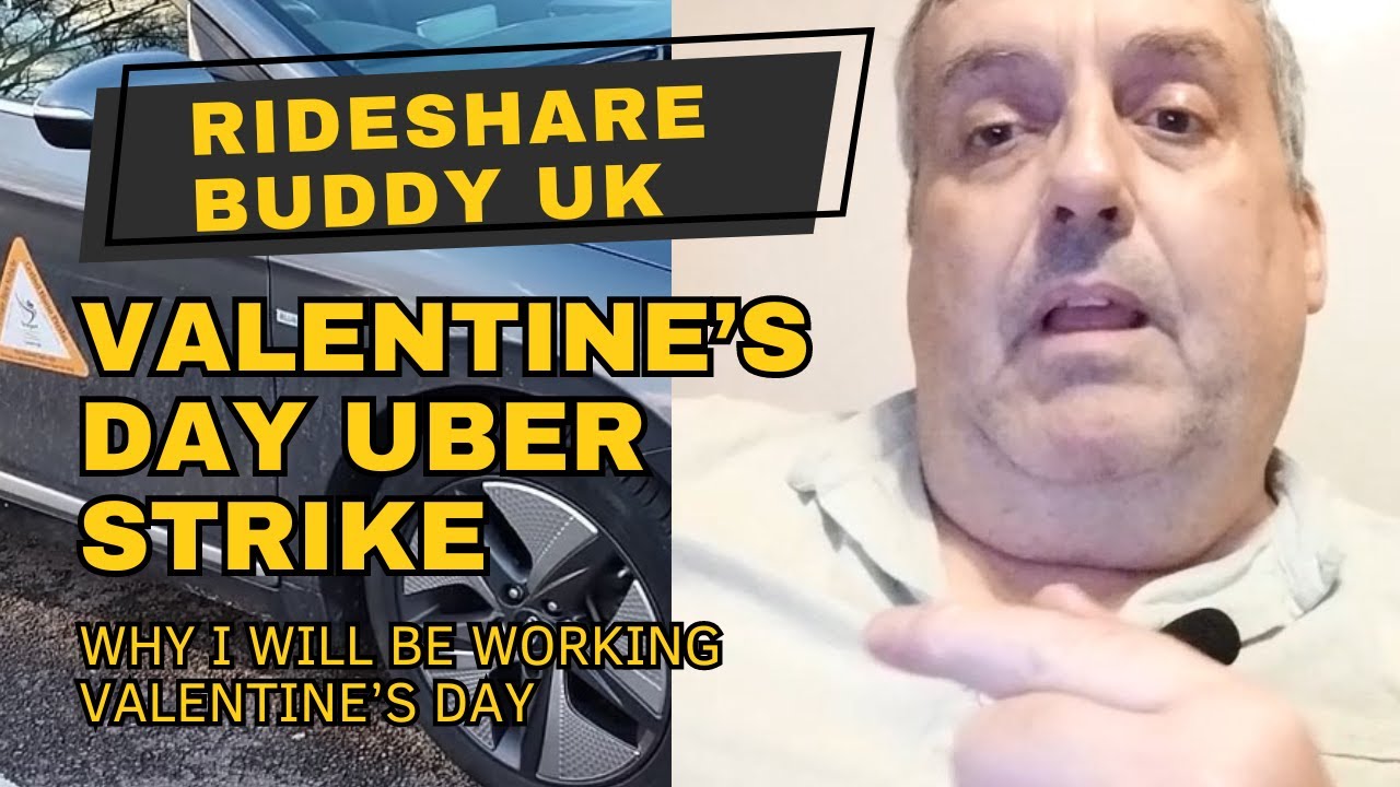 Uber Strike on Valentines Day in UK - YouTube