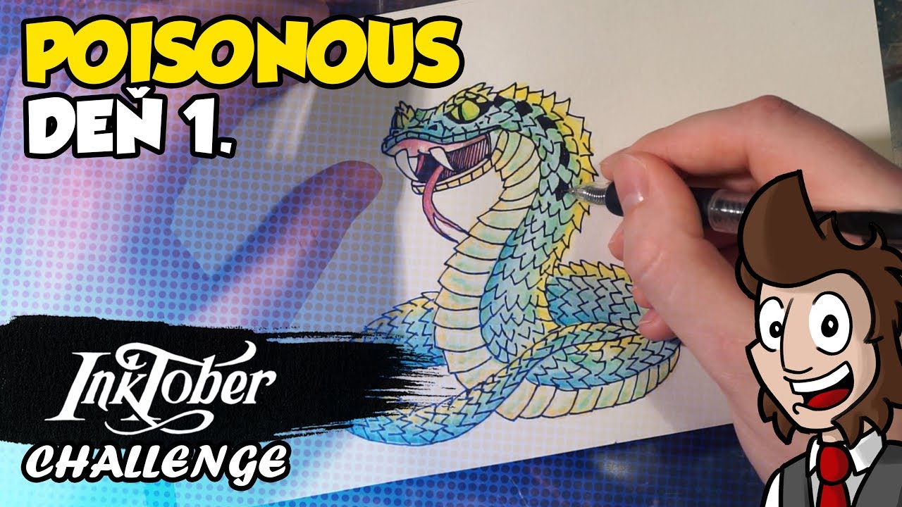 POISONOUS - jedovatý INKTOBER - YouTube