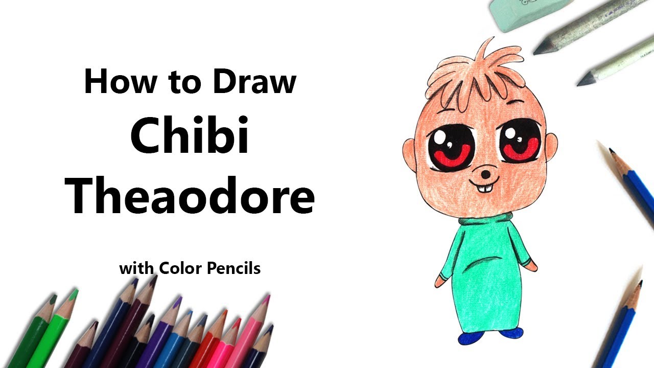 How to Draw Chibi Theodore from Alvin and the Chipmunks Step by Step ...
