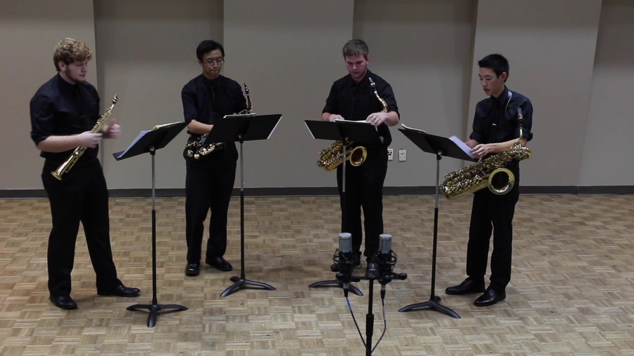 C# Saxophone Quartet - YouTube
