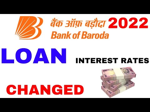 bank of Baroda all loans interest rates 2022 | bank of Baroda Bob bank ...